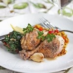 Lyon-Style Chicken with Vinegar Sauce Recipe - Jeanette's Healthy Living