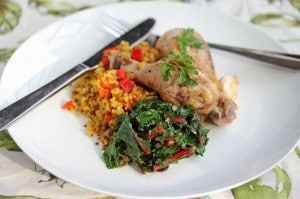 Lyon-Style Chicken with Vinegar Sauce Recipe - Jeanette's Healthy Living