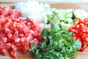 Tomato Gazpacho Salsa Recipe - Jeanette's Healthy Living