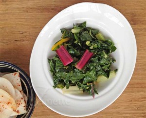 Steamed Swiss Chard with Soy Sesame Sauce Recipe - Jeanette's Healthy ...