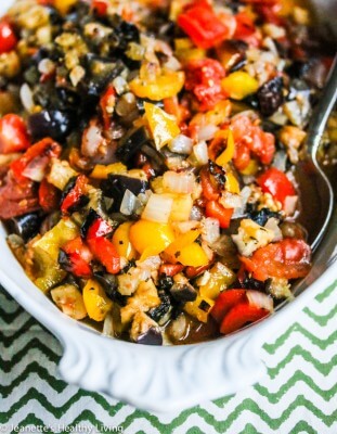 Grilled Ratatouille Wrapped In Foil - Jeanette's Healthy Living